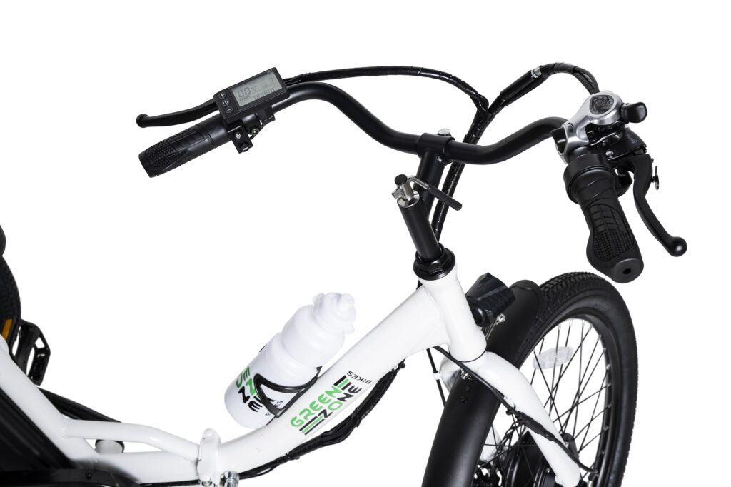 Electric Adult Folding Trike (White) 7-Speed (Only 9 Left) – Green Zone ...