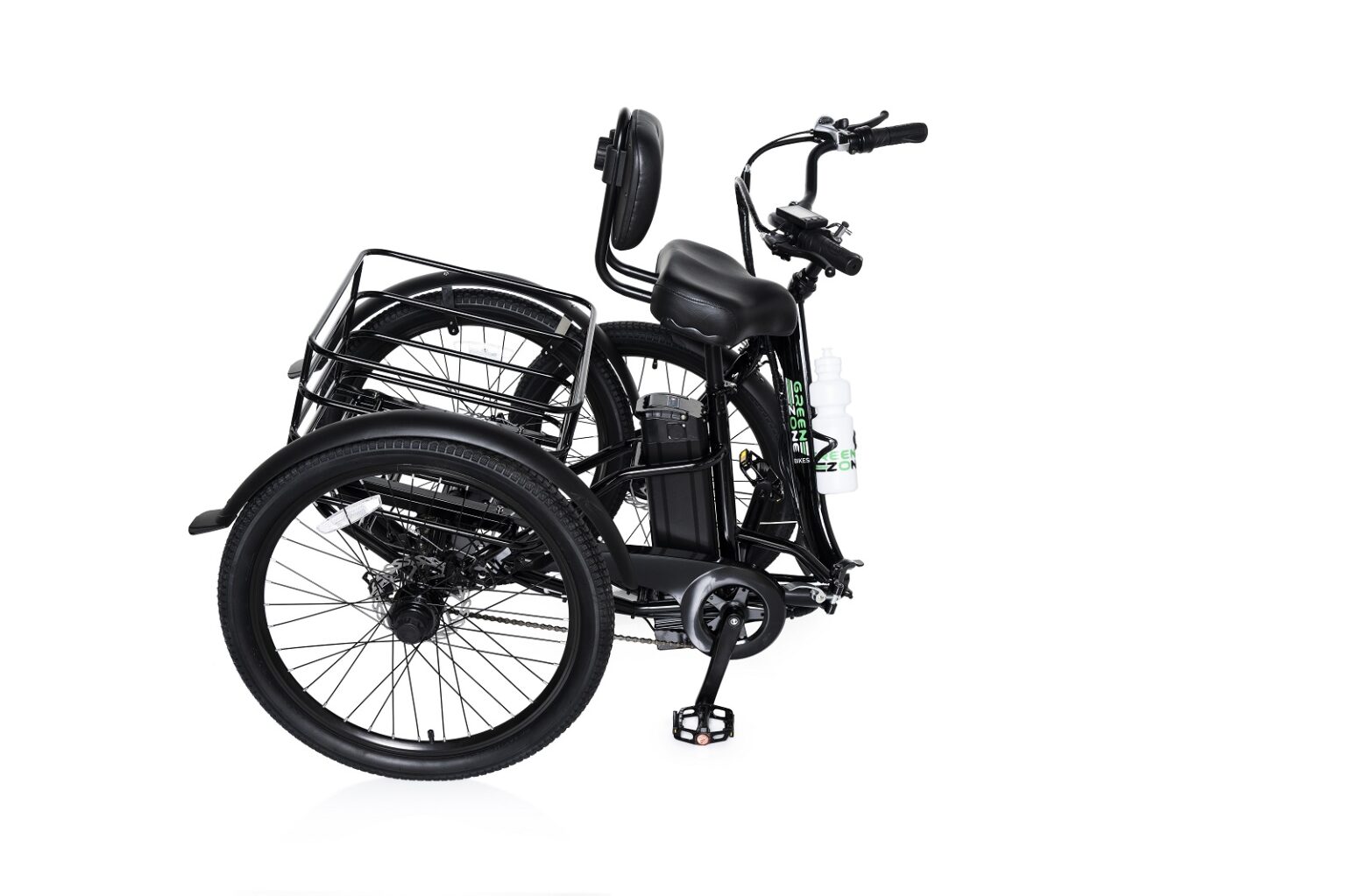 Electric Adult Folding Trike (Black) 7-Speed (Only 2 Left) – Green Zone ...